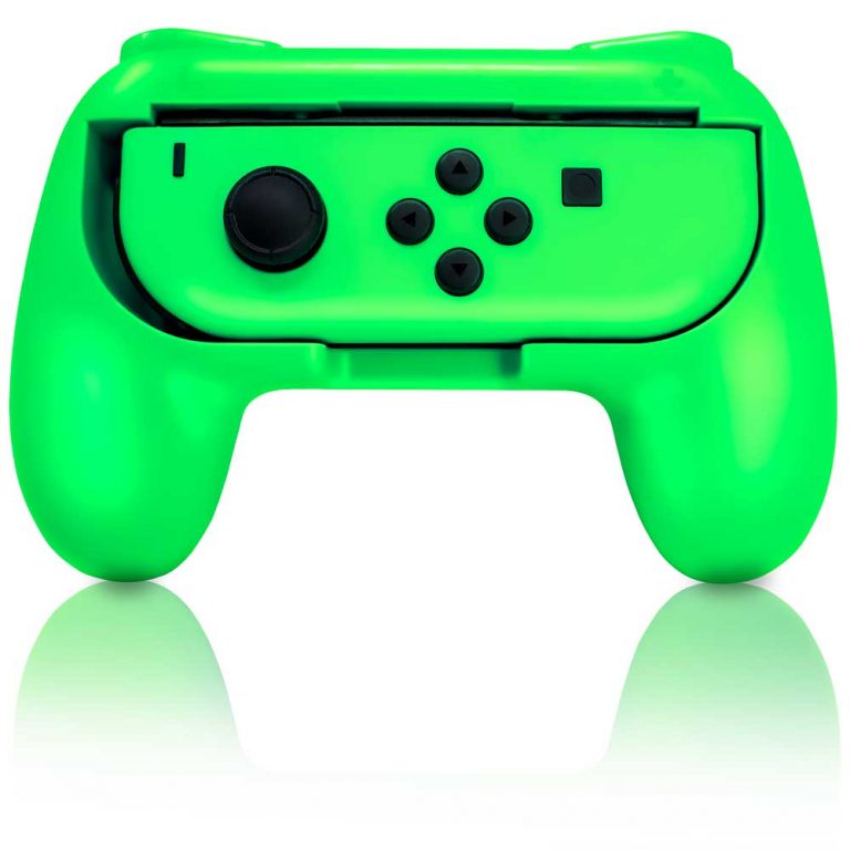 2 x Pink and Green Nintendo Switch Joy-Con Grips - ADZ Gaming
