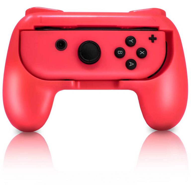 2 x Red and Blue Nintendo Switch Joy-Con Grips - ADZ Gaming