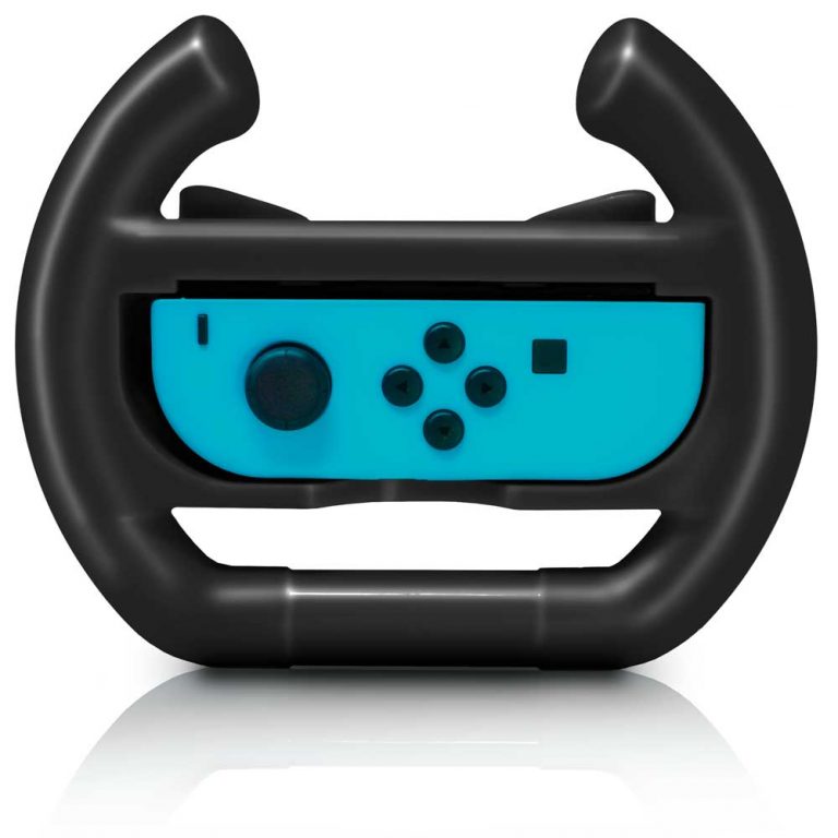 Nintendo Switch Racing Wheels in Black 2 Pack - ADZ Gaming