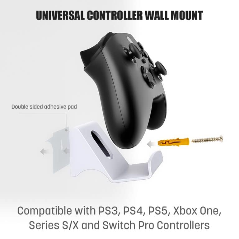 Wall Mounted Video Game Shelf and Controller Stand Camo - ADZ Gaming